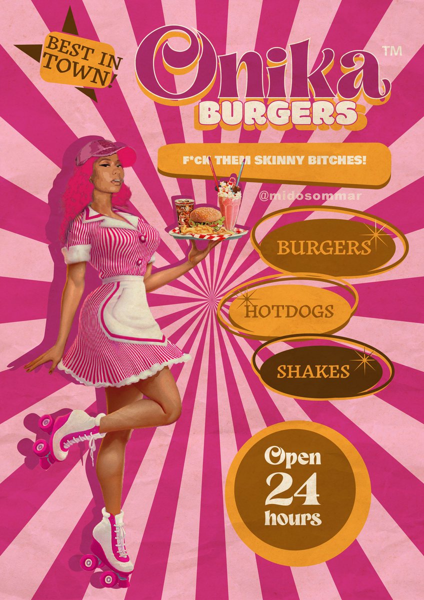 Sam. on Twitter: "RT @midosommar: Onika = burgers"