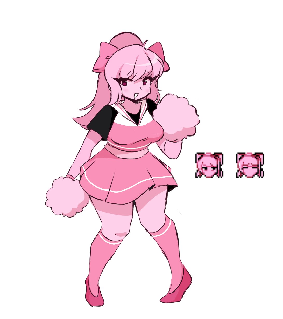 Zee💌 on Twitter: "Minus Monika! 🩷 [#DDLC #dokitakeover] https://t.co ...