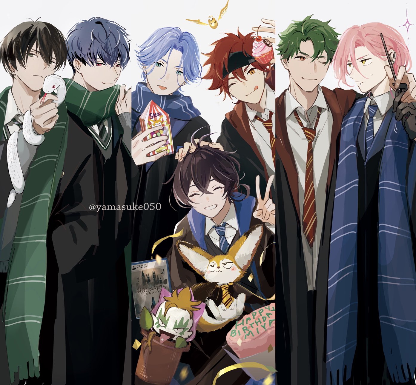 𝗬𝗠𝗦𝗞𓅯 ⸒⸒ on Twitter: "おめでとう🎮🎂 #知念実也誕生祭2023 #sk_8 × Harry 🅿︎otter 🪄 https://t.co/NK7ZiUrv5f ...