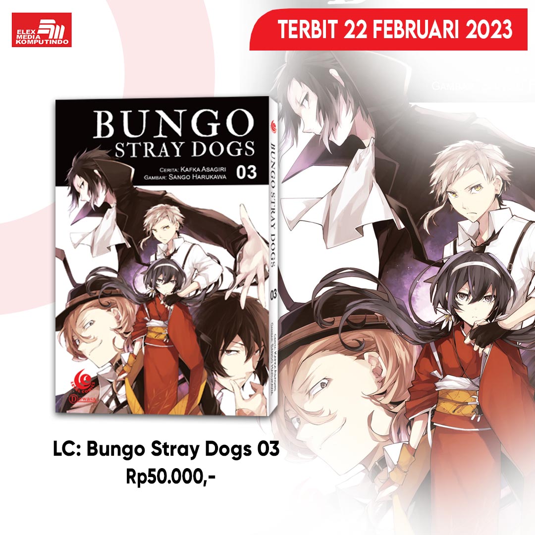 Elex Media Komputindo on Twitter: "#BukuTerbit: Bungo Stray Dogs 3 Di hadapan Dazai yang sedang ...