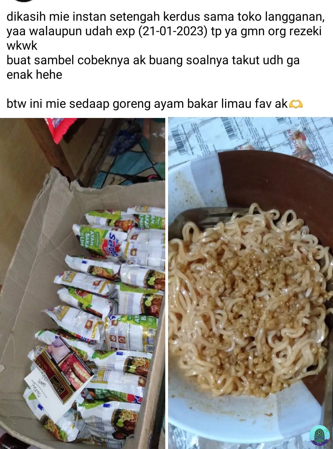 Tanyarl ㅡ REP AFF/JUALAN = BLOCK on Twitter: "tanyarl serius deh emang mie yang udah exp itu ...