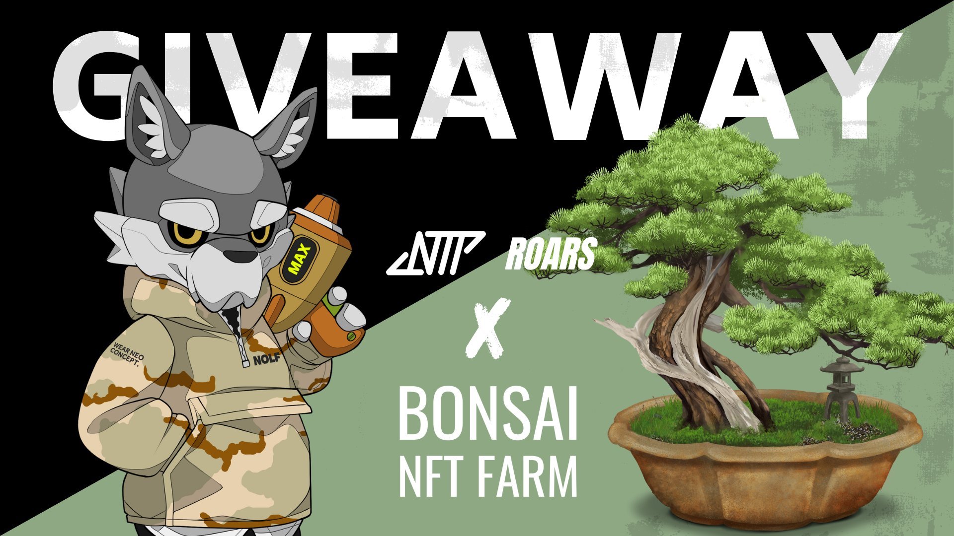 Majisuke | BONSAI×NFT on Twitter: "🌳🐺ROAAAAAAAAARS🐺🌳 BONSAIでコラボさせていただいたNTPの第二弾「ROARS」のALを ...