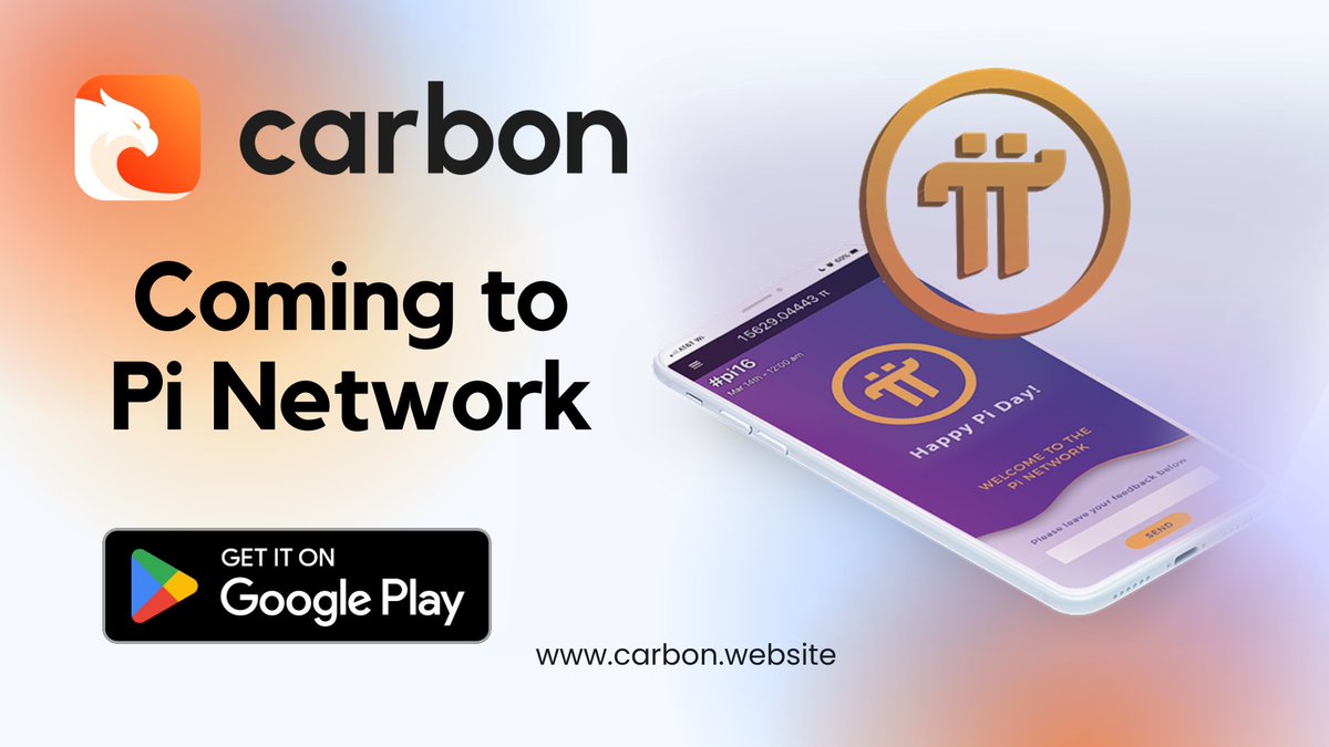 Carbon Browser 🌐 on Twitter: "Carbon has begun work on integrating the #PiNetwork into it's ...
