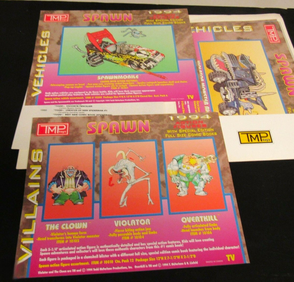 Daily Spawn Archive on Twitter: "Spawn Toy Fair Press Release Folder (1994) #Spawn"