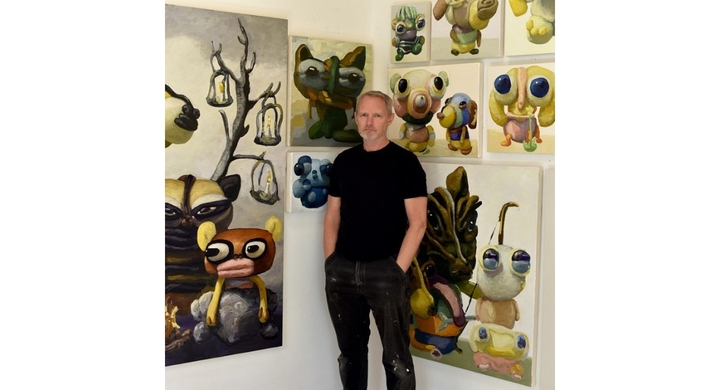 valuepress(バリュープレス) on Twitter: "カラフルでかわいらしくも、不思議な絵画 そごう横浜店初開催 ピーター・オフェイム個展 #そごう横浜 #ピーター・オフェイム ...