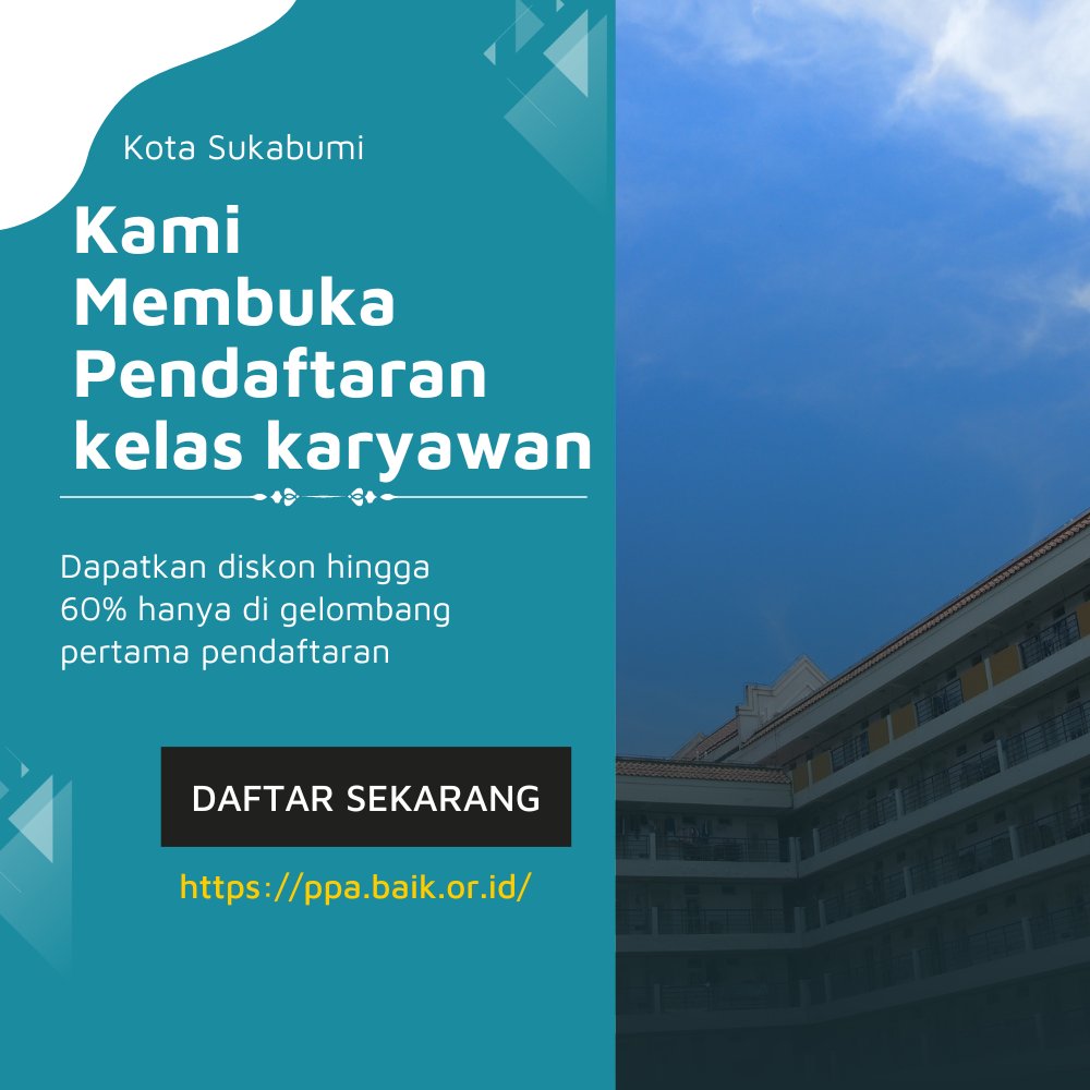 Kampuskelas karyawan on Twitter: "KLIK WA http://wa.me/6285810600103, Kampus Kelas Karyawan ...