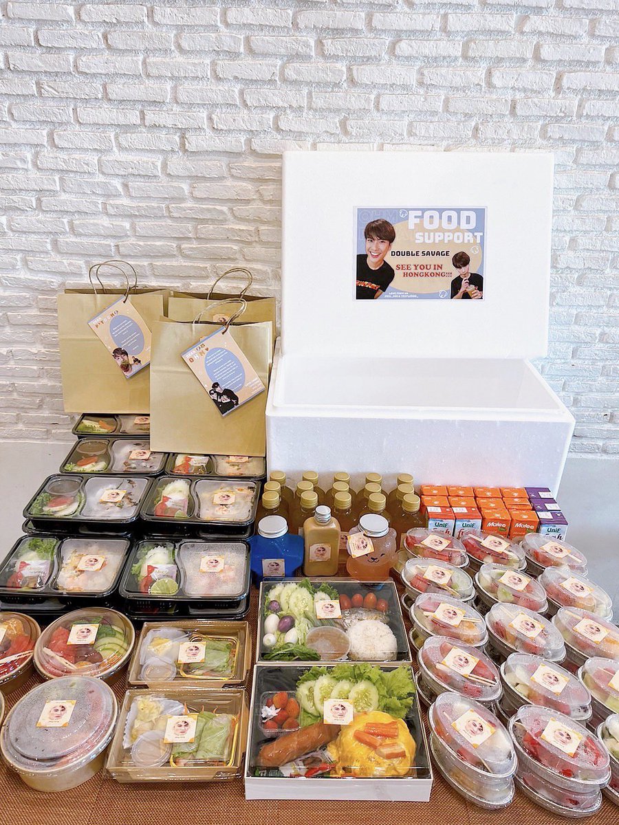 mitunayon on Twitter: "RT @555_2031: 🔥food support for #DoubleSavage 🔥 So happy we can prepare ...