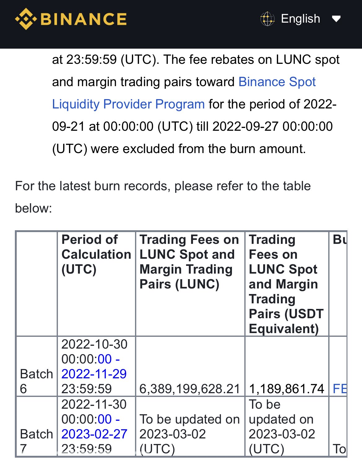 🔥BetterLunc🚀🌕 on Twitter: "Who’s ready for them @binance $LUNC burns March 1st? 🚀🌕 Remember the ...