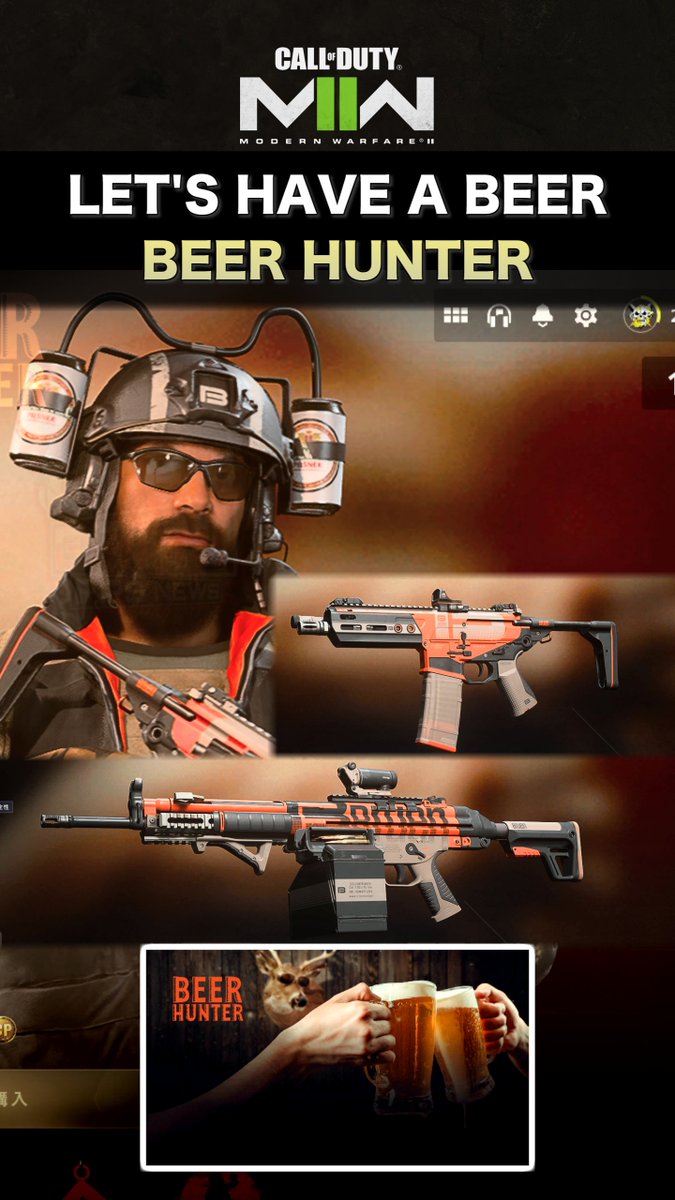 EAA!! FPSjp.net 🇯🇵 on Twitter: "🎥CoD:MWII ビールでも飲んでリラックスしな。「ビアハンター」バンドル発売中🍺 Youtube 👉https ...