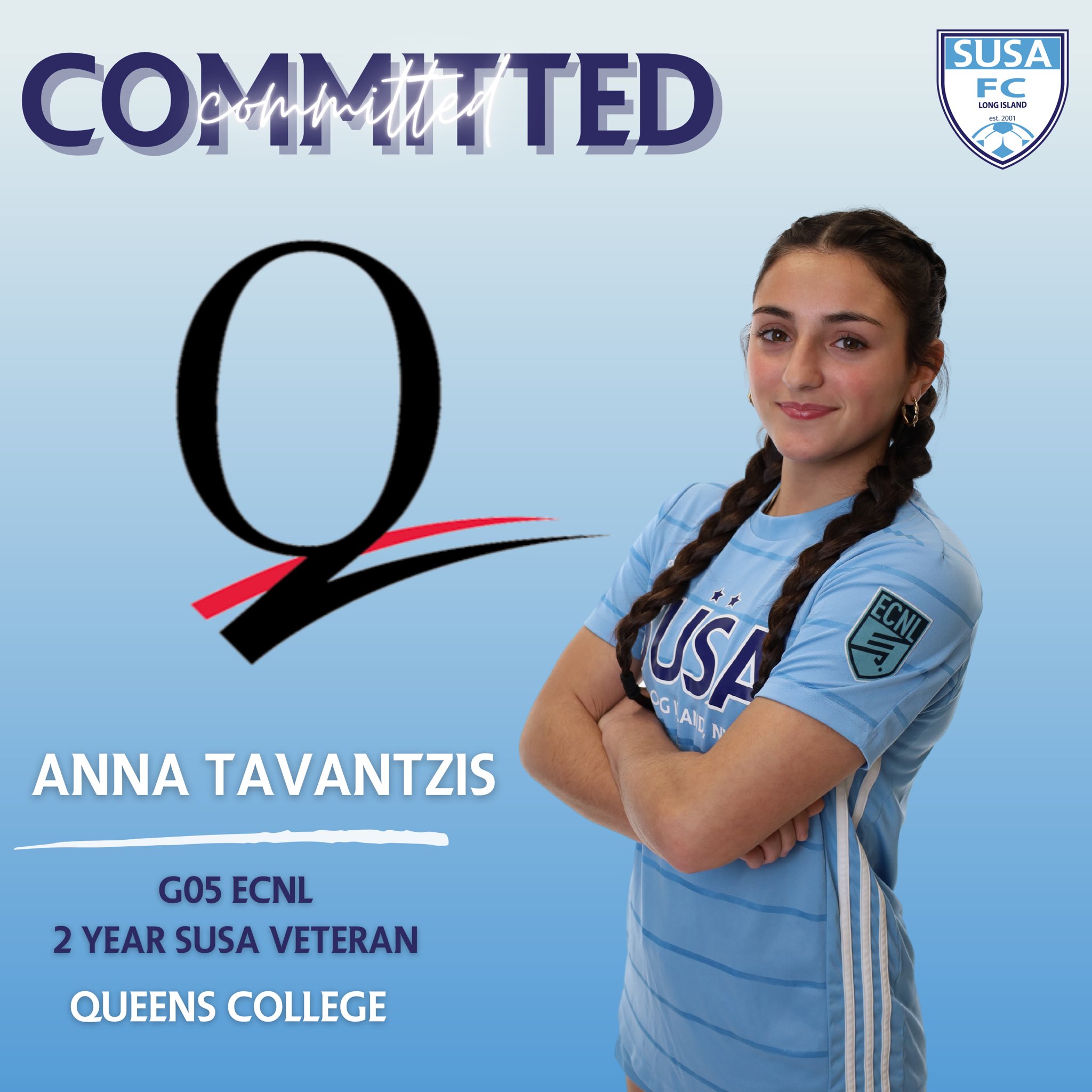 SUSA Academy on Twitter: "2 Year SUSA Veteran, Anna Tavantzis, G 05 ECNL, has committed to play ...