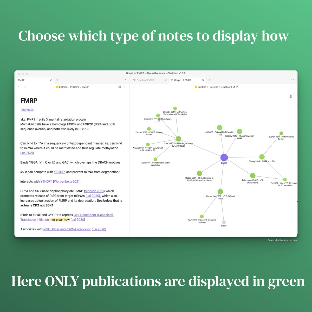Graphs of notes are a powerful research tool. They generate ideas as ...