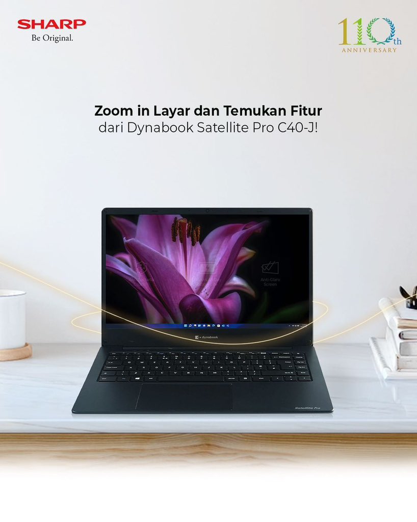 sharpindonesia on Twitter: "Zoom in dan temukan fitur-fitur yang tersembunyi dari SHARP Dynabook ...