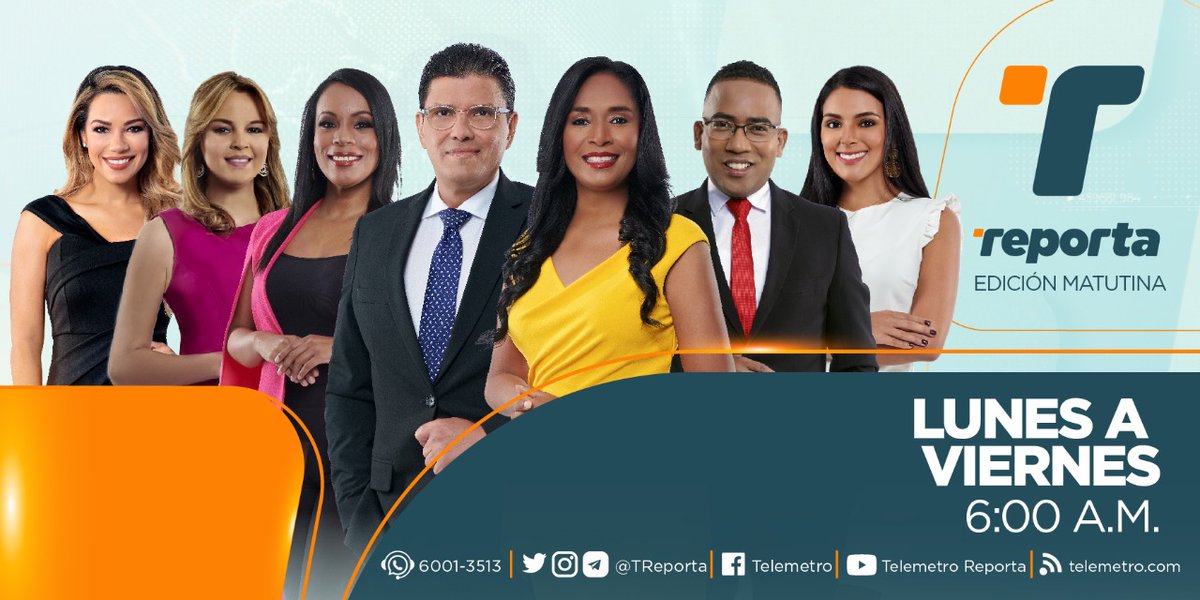 ¡Buenos días Panamá! Inicia la EdiciónMatutina de TReporta. Sintoniza ...