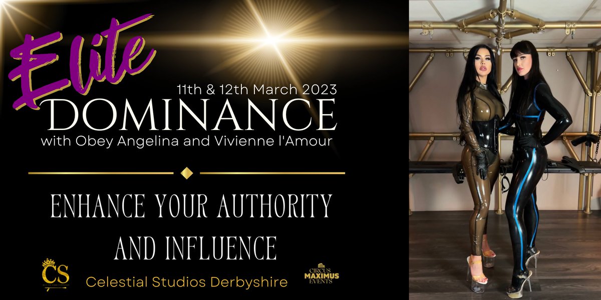 Celestial Studios on Twitter: "Are you joining @kinkyfetishViv and @obeyangelina66 for ELITE ...