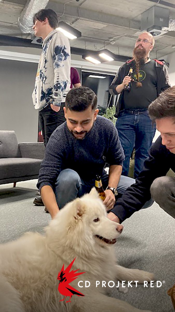 CD PROJEKT RED on Twitter: "One more Social Friday at #CDPR! After Warsaw and Wroclaw, it was ...