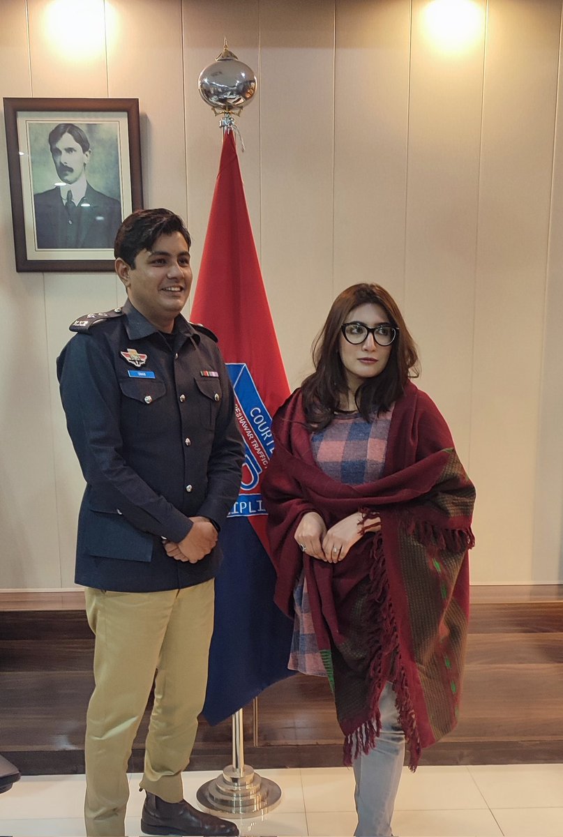 Anmol Sheraz on Twitter: "With Ex-SSP Traffic Shahzada Umar Abbas Babar and Current DPO Kohat ...