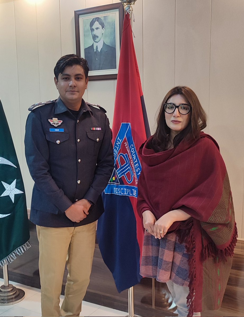Anmol Sheraz on Twitter: "With Ex-SSP Traffic Shahzada Umar Abbas Babar and Current DPO Kohat ...