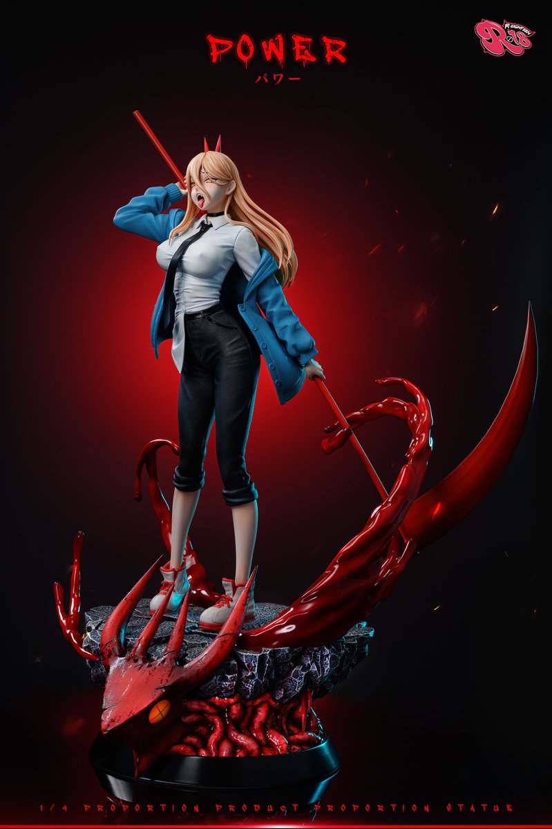 hamajippaR18 on Twitter: "R18 Studio Power 1/4 “都给本大爷跪下” 产品名称：血之恶魔-帕瓦 工作室 ：R18 Studio 产品比例：1/4 ...