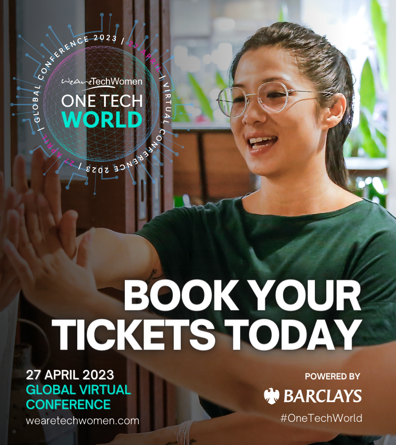 WeAreTechWomen on Twitter: "TICKETS ON SALE! 🥳 We are so excited to announce that early bird ...