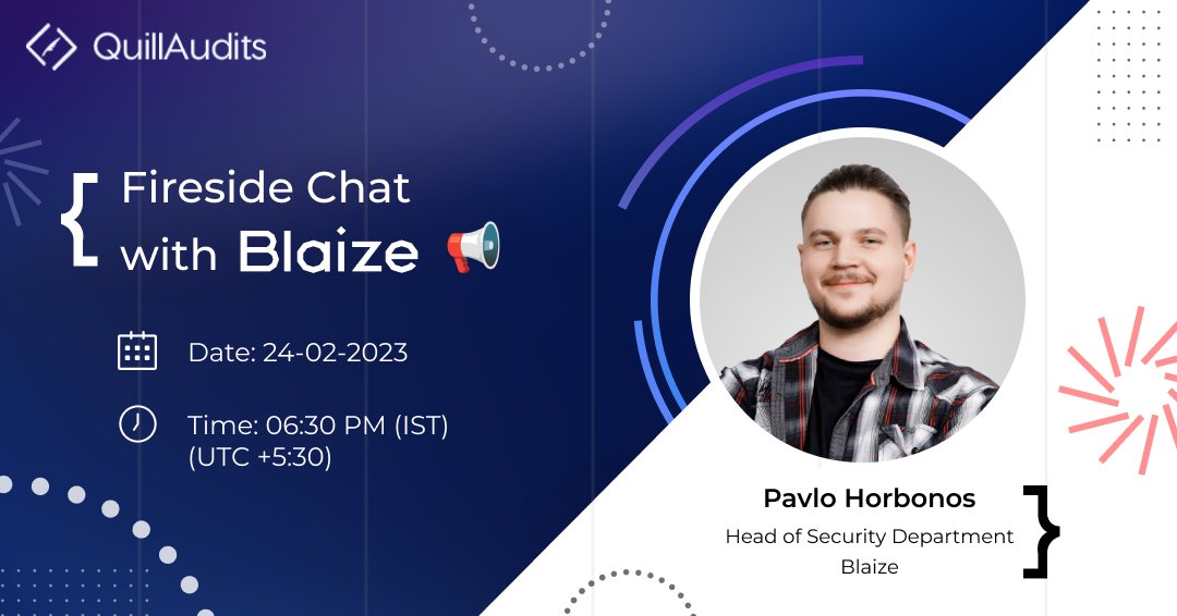 QuillAudits on Twitter: "📢 Join us for an exclusive #AMA session with @blaize_tech! 💬 Get the ...