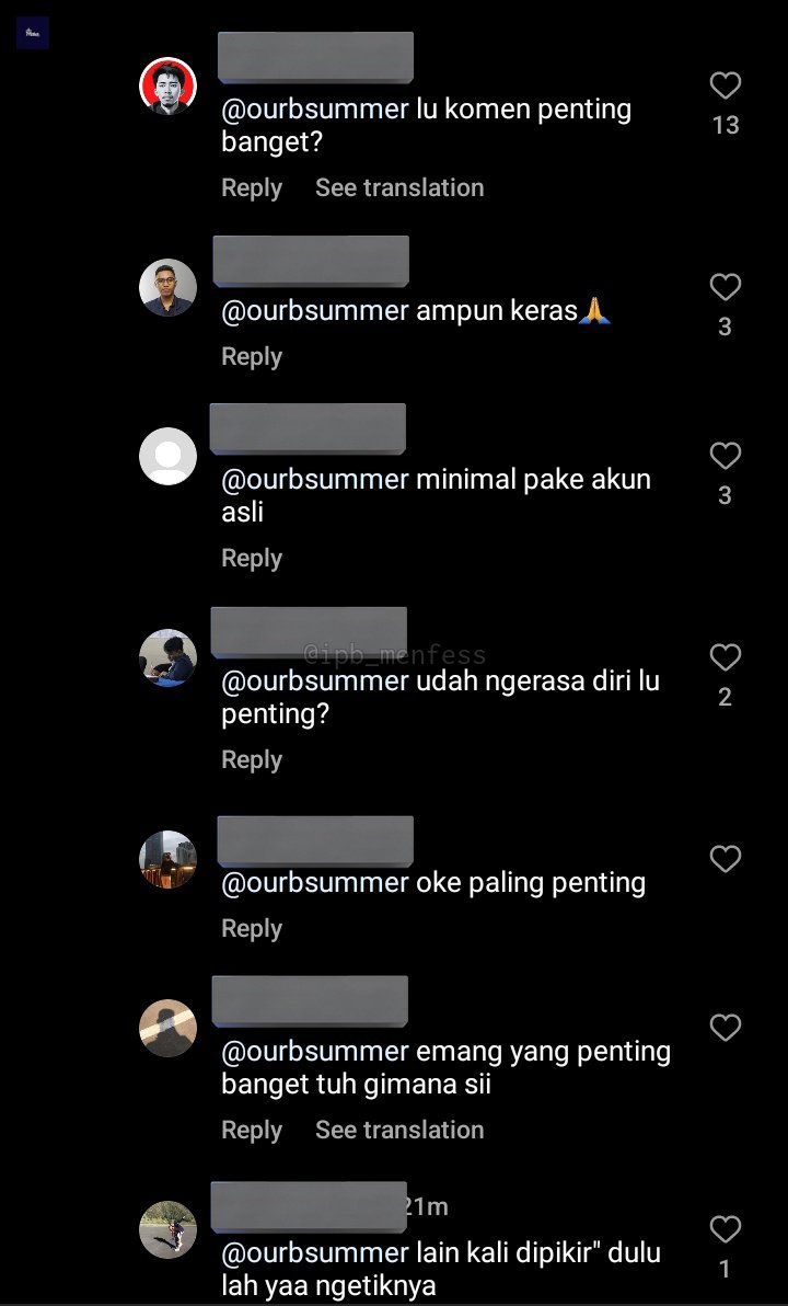 Draft IPB on Twitter: "Punten rame nih orang nanya vs kelompok penyefong ditmawa"