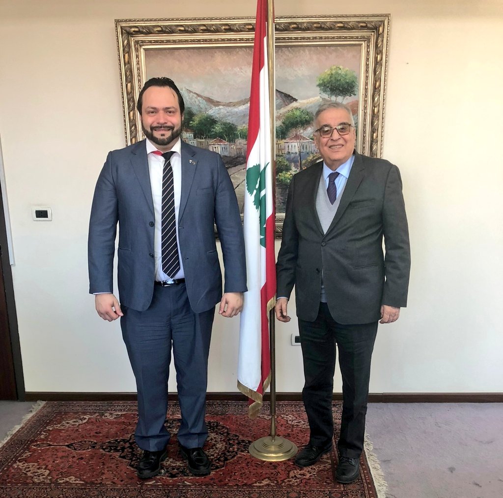 Mofa Lebanon On Twitter بحث وزير الخارجية والمغتربين الدكتور عبدالله