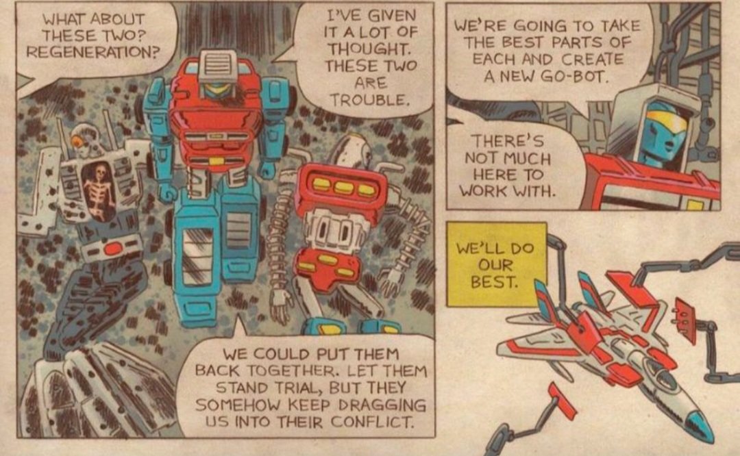 Crazy ass moments in Transformers History on Twitter: "RT @AssGobots: In the Gobots comic re ...