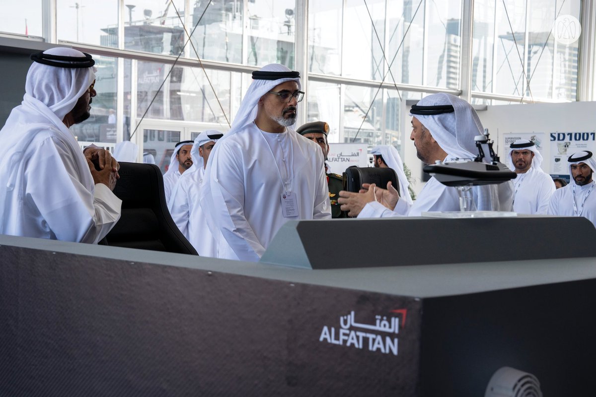 مكتب أبوظبي الإعلامي on Twitter: "HH was accompanied by Rear Admiral Pilot Saeed bin Hamdan bin ...