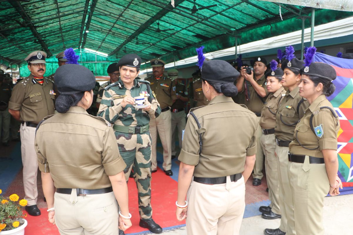 BSF Mizoram and Cachar on Twitter: "Ms Sonali Mishra, IPS ADG Eastern Command addressed and ...