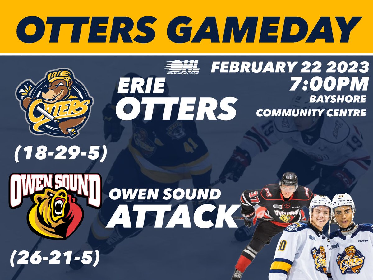 Erie Otters Zone (18-29-5) on Twitter: Erie Otters Zone (18-29-5) on Twitter: