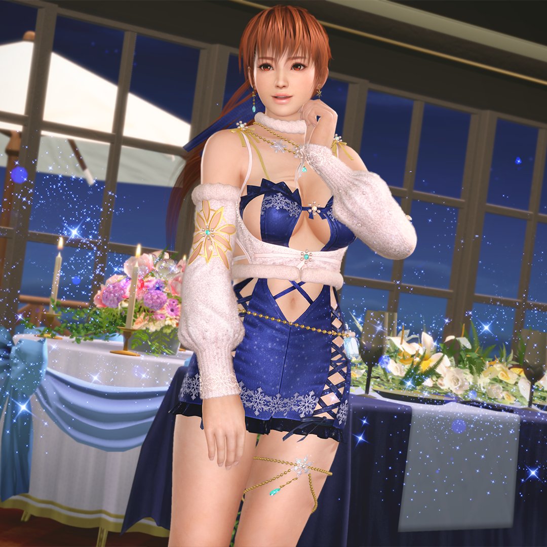 DOAX VenusVacation公式 on Twitter: "【2/23は「かすみ」誕生日(CV #桑島法子)🎉】 SSR水着『メイクアップ・ネージュ』は、ふわりと甘い「パウダリー」な ...