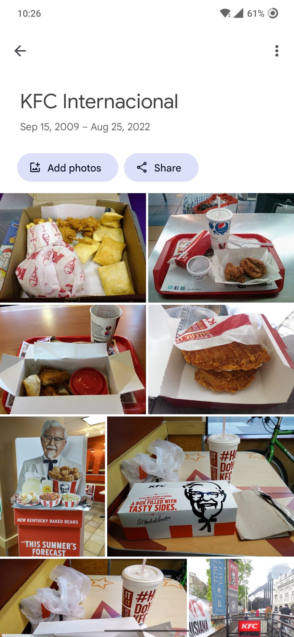 KFC on Twitter: "ahí no veo ninguna foto de kfc españa 😔" / Twitter