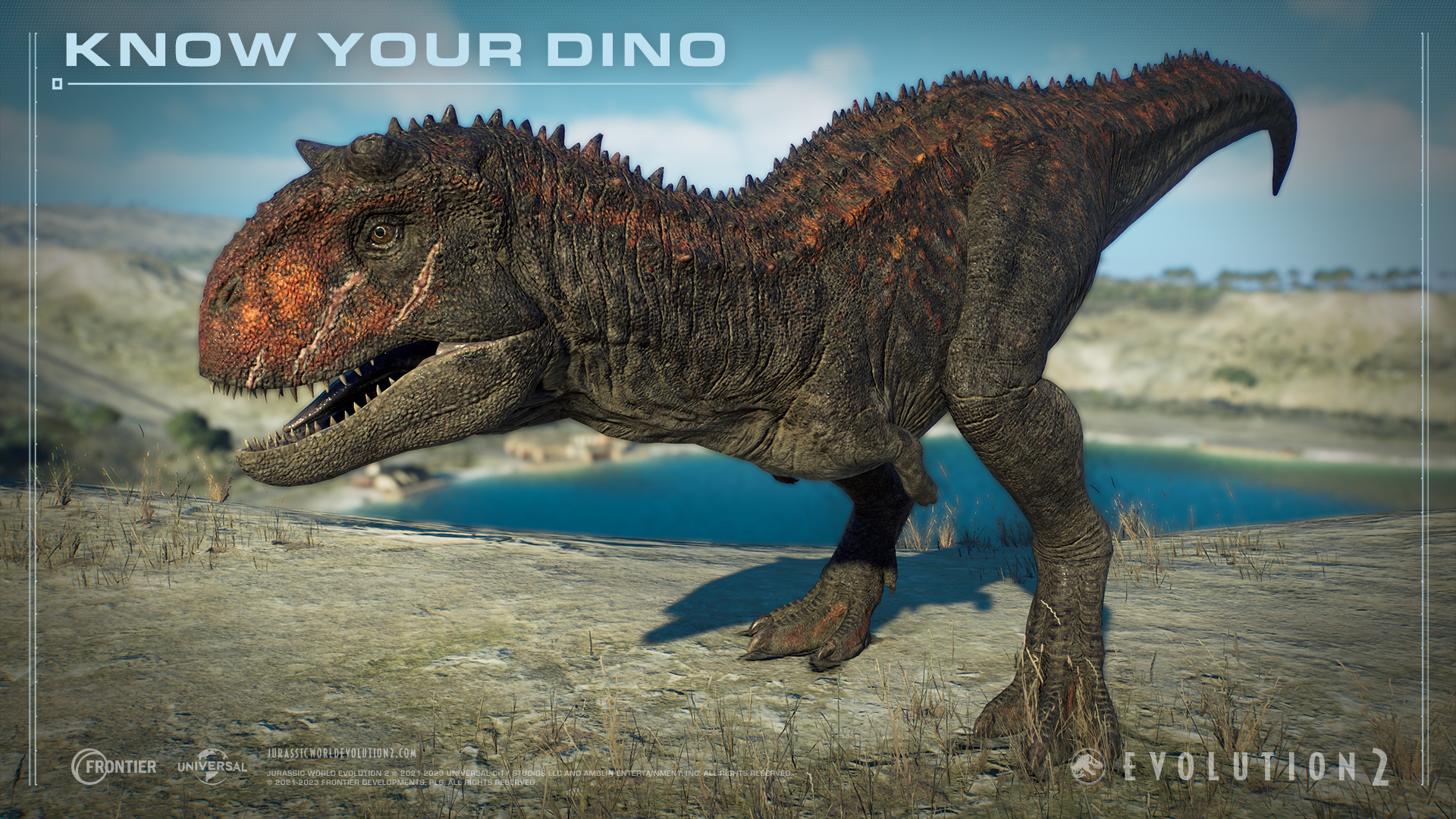 Jurassic World Carnotaurus Coloring Pages Carnotaurus