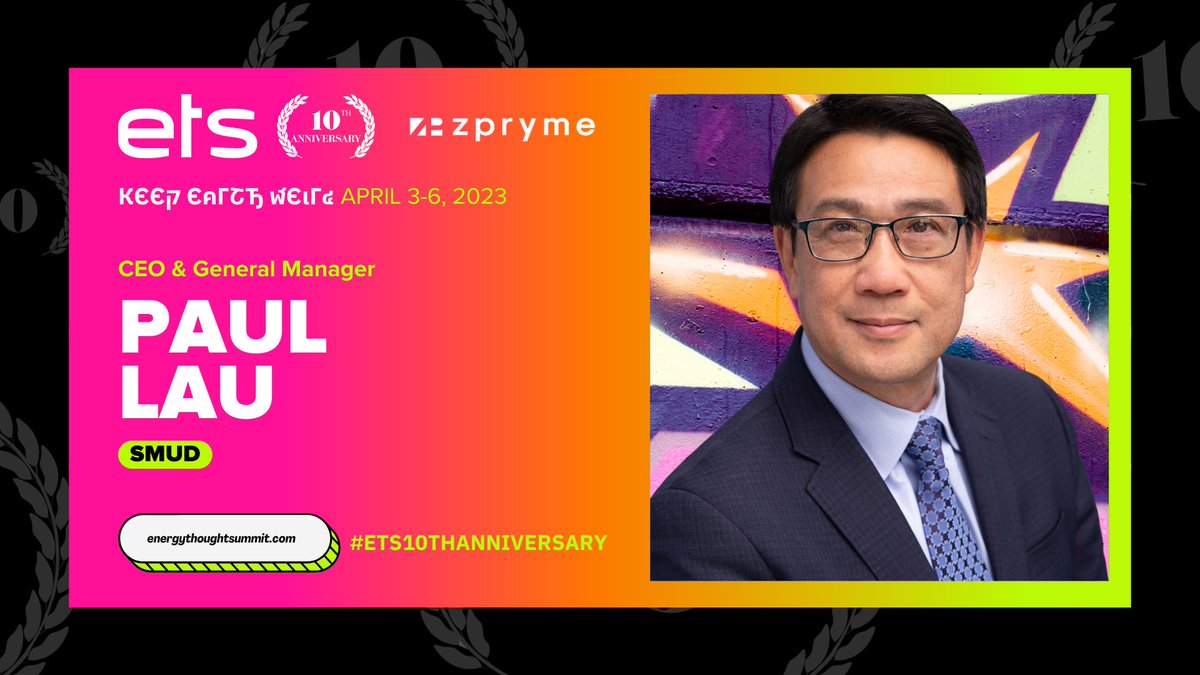 SMUD on Twitter: "RT @zpryme_research: The 10th anniversary of the Energy Thought Summit takes ...