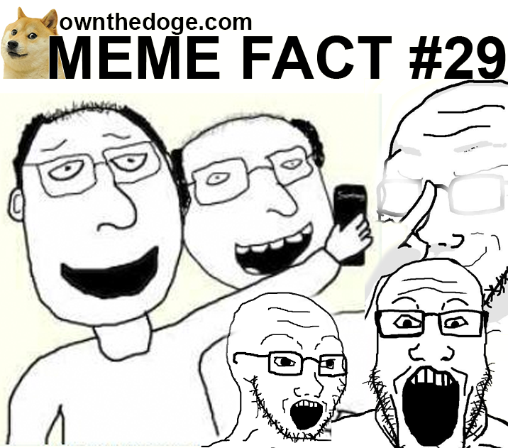 Doge Meme 4chan Wojak, Boomer, Zoomer And Chad Crypto Meme Sticker