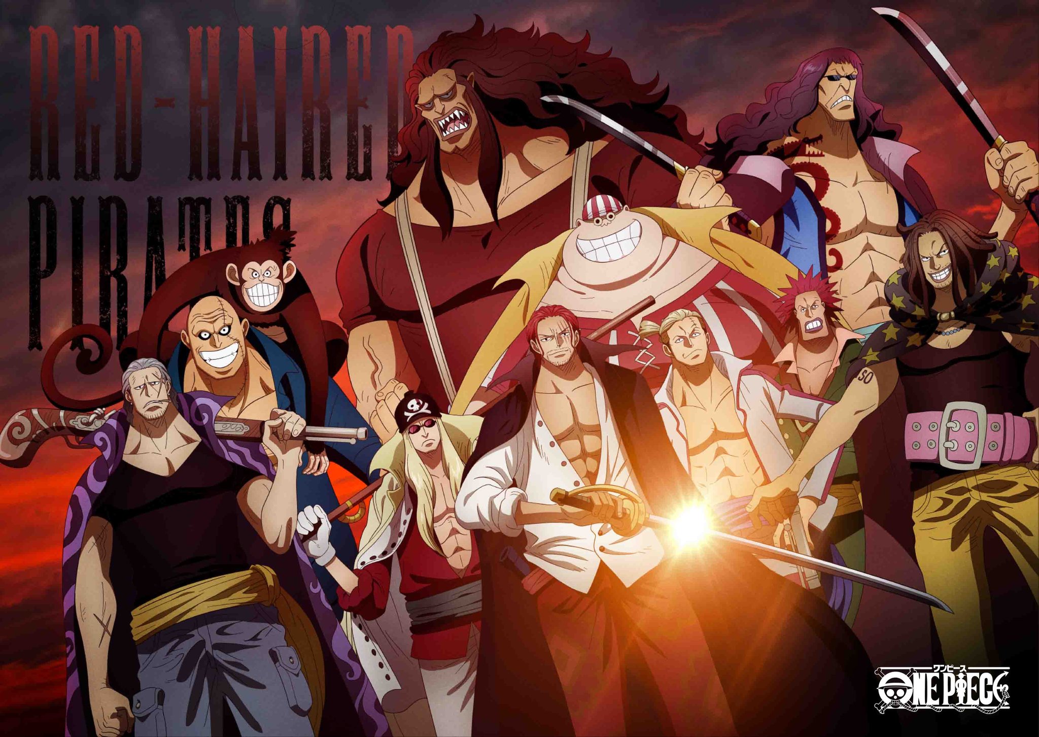 One Piece Shanks Crew Bounty