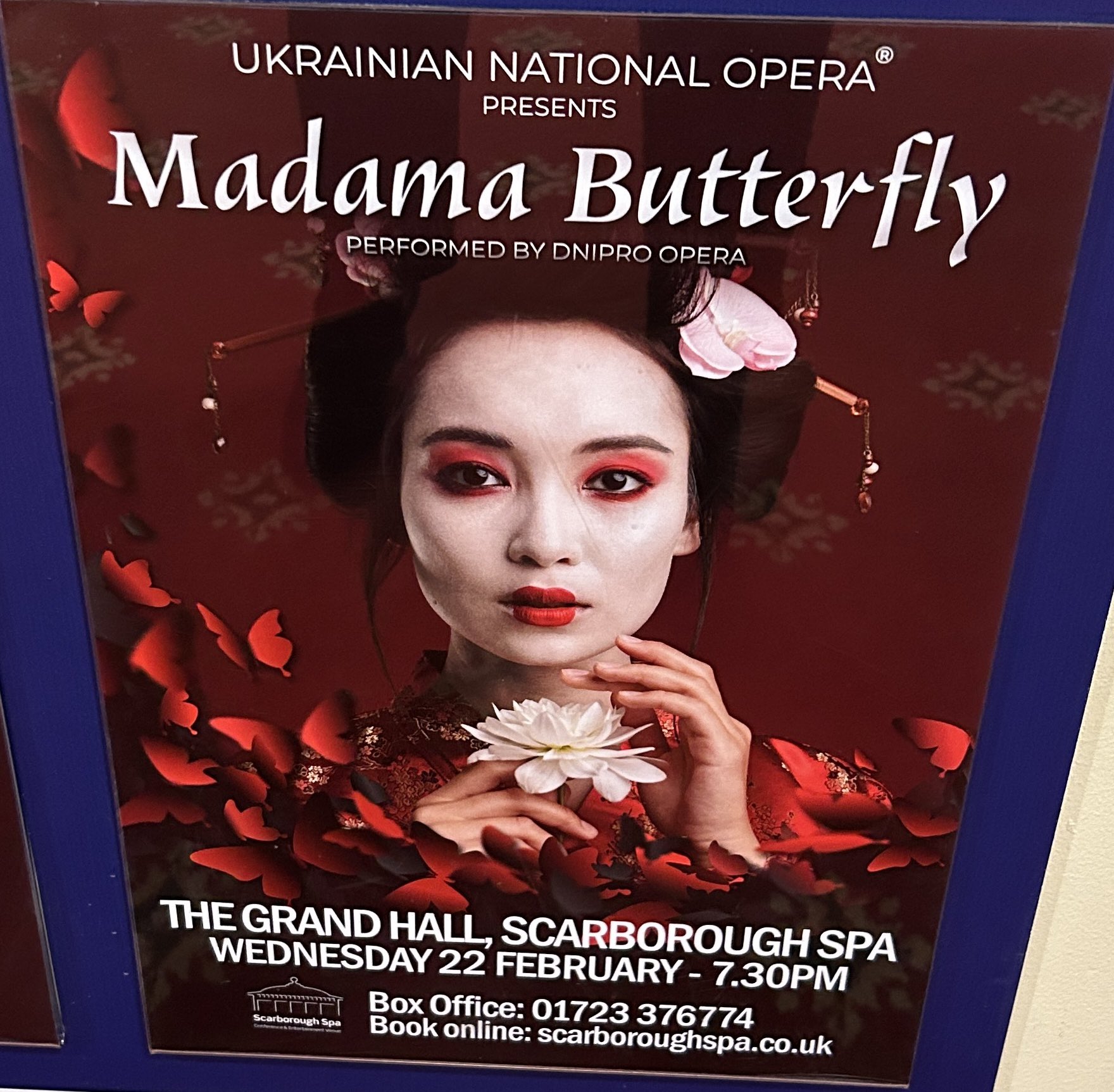 Tracy Kuhn on Twitter: "The Kuhns are doing Kuhlture with Madama Butterfly @scarboroughspa Don’t ...