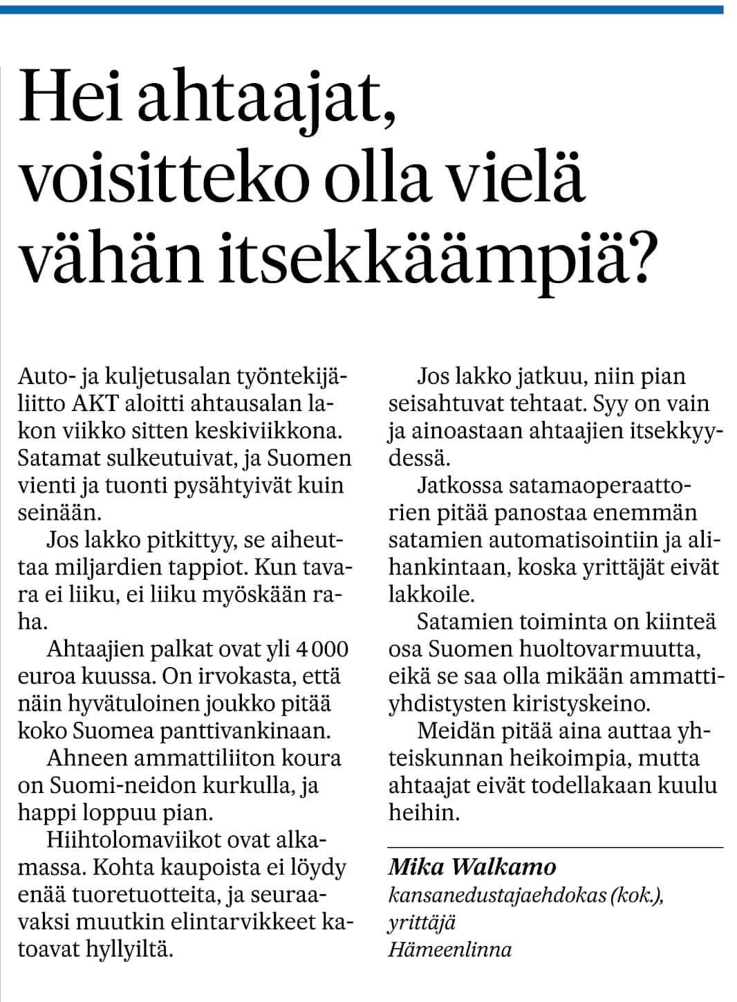 Ouza on Twitter: "Melko tukeva kannanotto. Täydet pisteet tälle ☝️ https://t.co/jxWw6SamRW ...