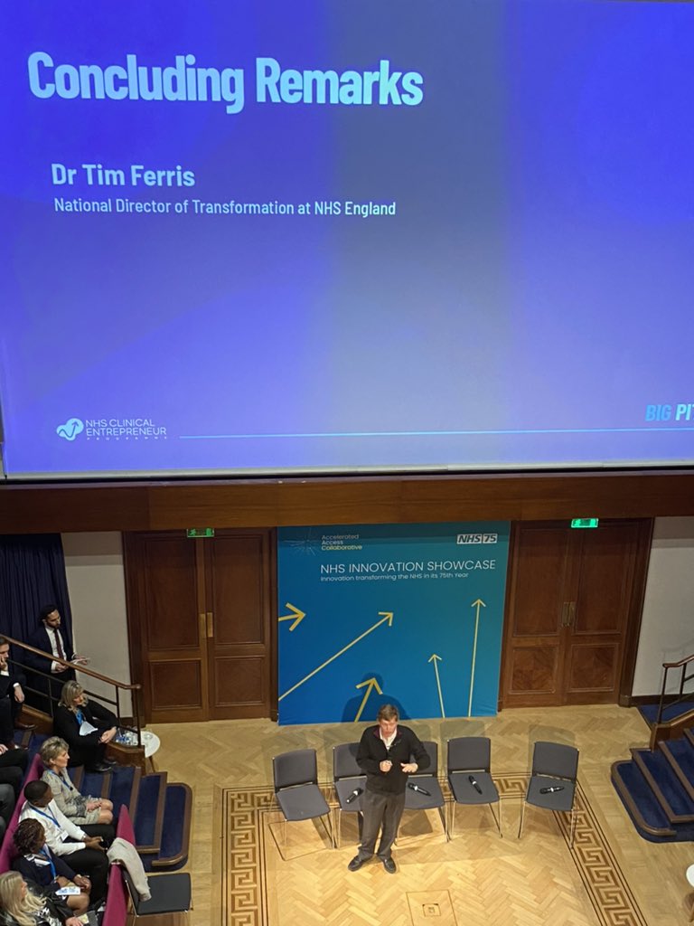 Accelerated Access Collaborative on Twitter: "Tim Ferris Director of Transformation @NHSEngland ...