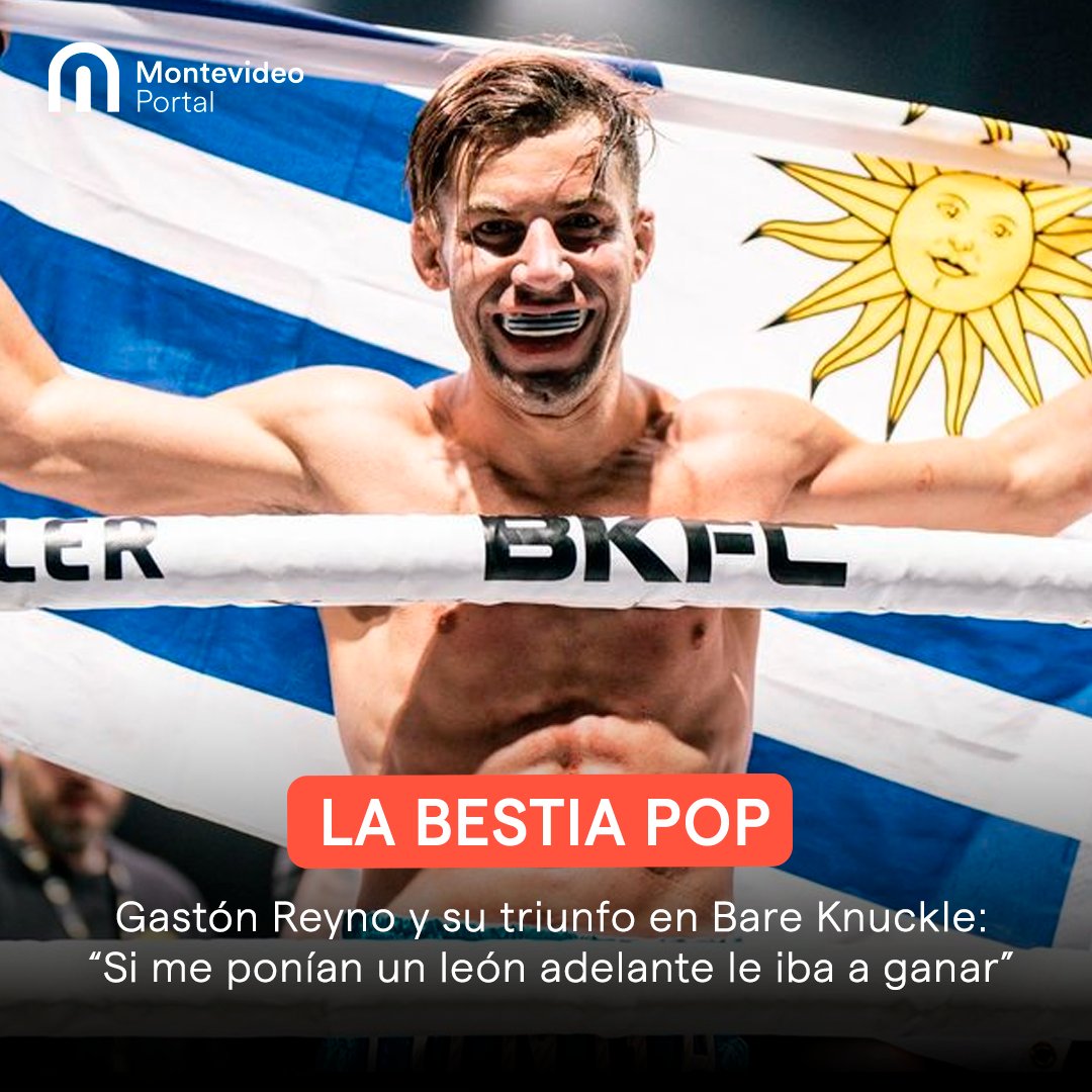 El luchador uruguayo, Gastón Reyno, analizó su debut en la modalidad de ...