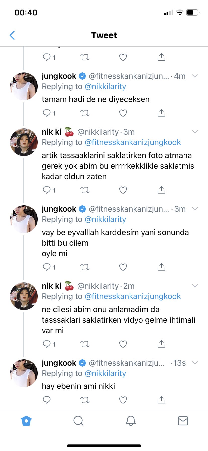 nik ki 🍒 on Twitter: "bes yuz elli bes nik ki back in business with olabilecek en uzun ve belki ...