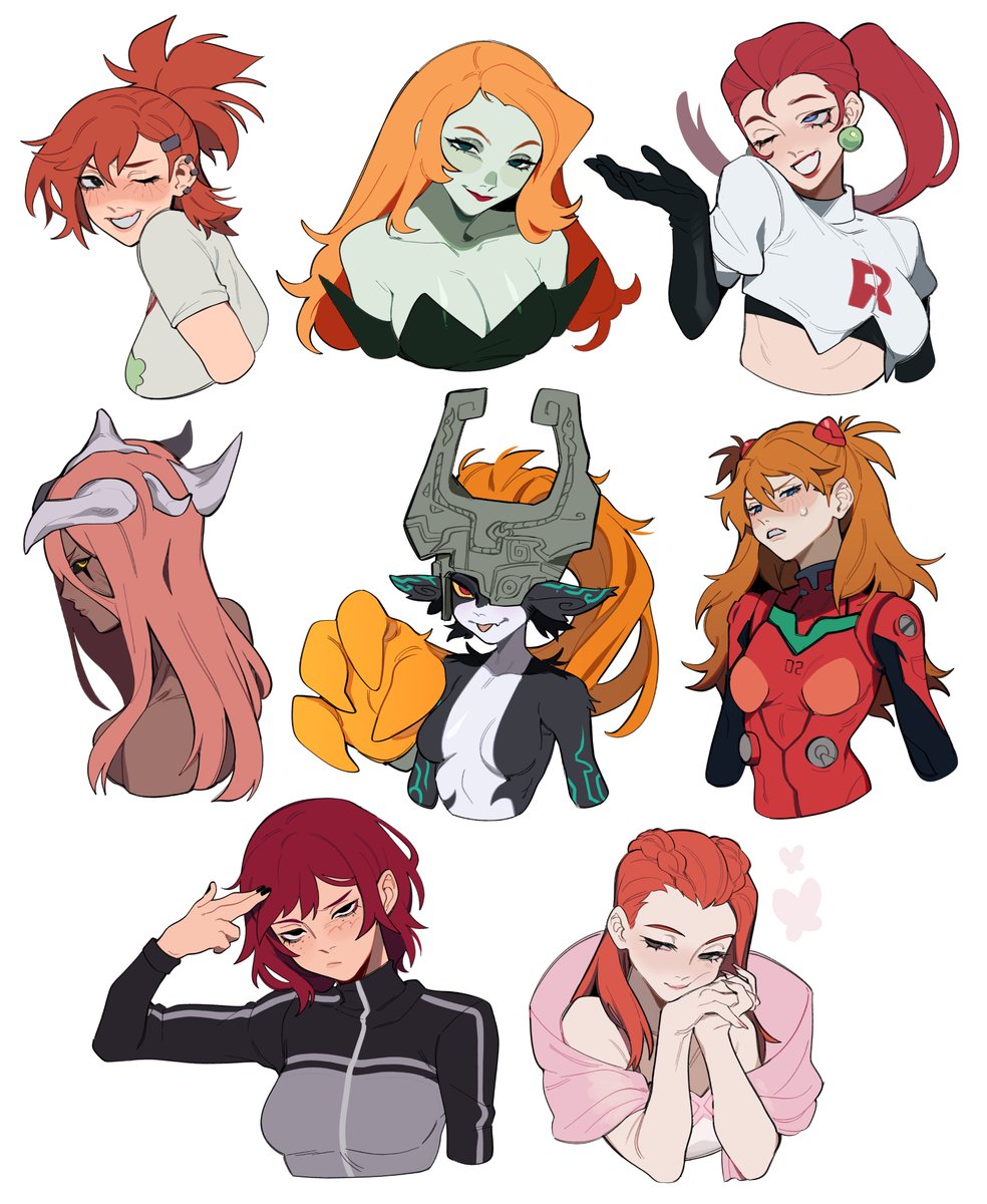 ᐯoiᗪ E᙭e Comms Open 4 10 On Twitter Rt Porqueloin Fiery Redheads