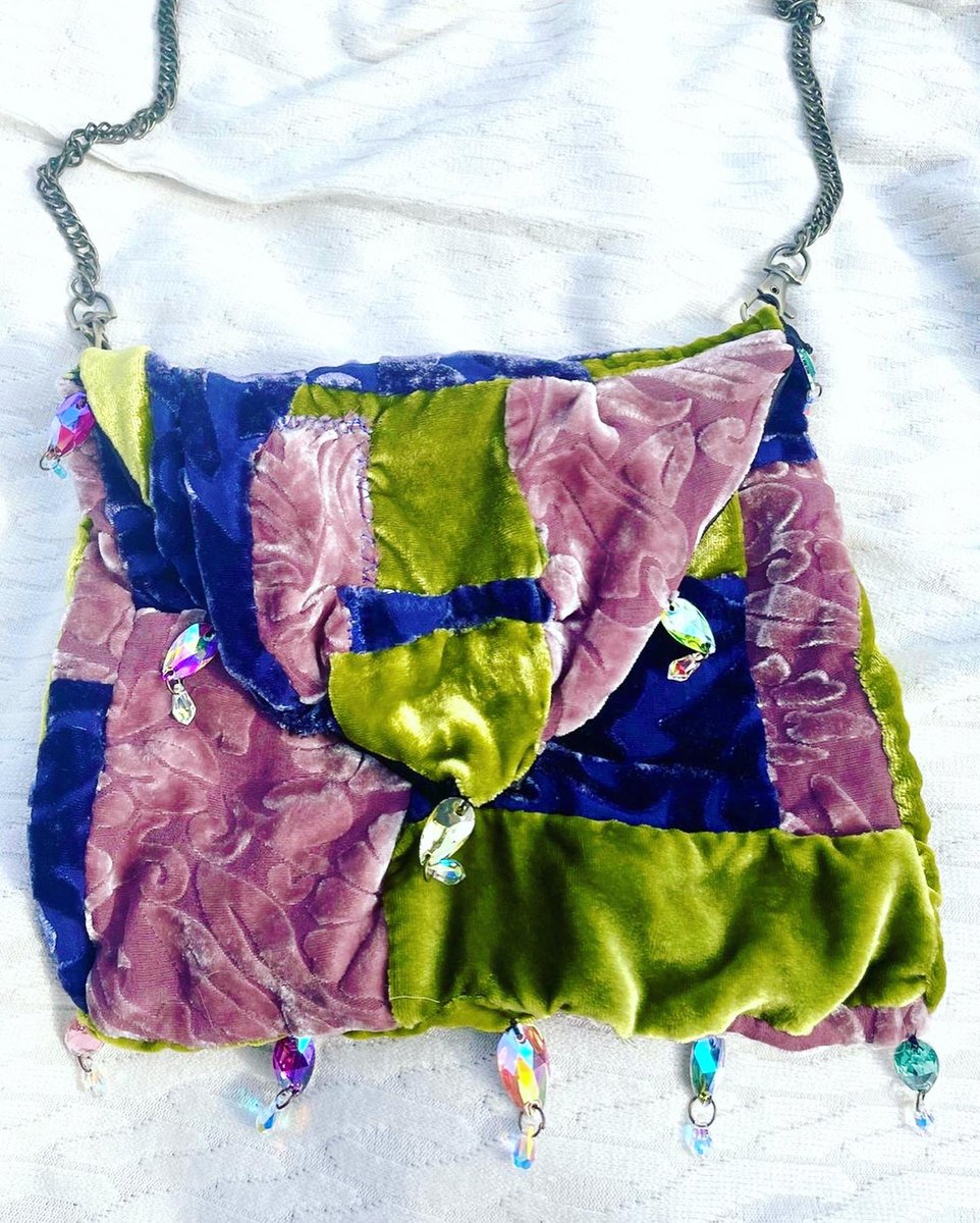 Gallery of Getahun Art on Twitter: "RT @seeeedsoflife: Handmade Patchwork purses draped with ...