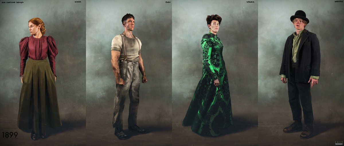 ArtStation.com on Twitter: "Loving this look at historical clothing with Leif Heanzo's ...