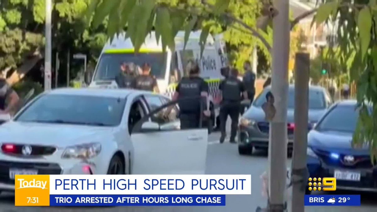 Two men and a teenager are in custody in Perth this morning after a ...