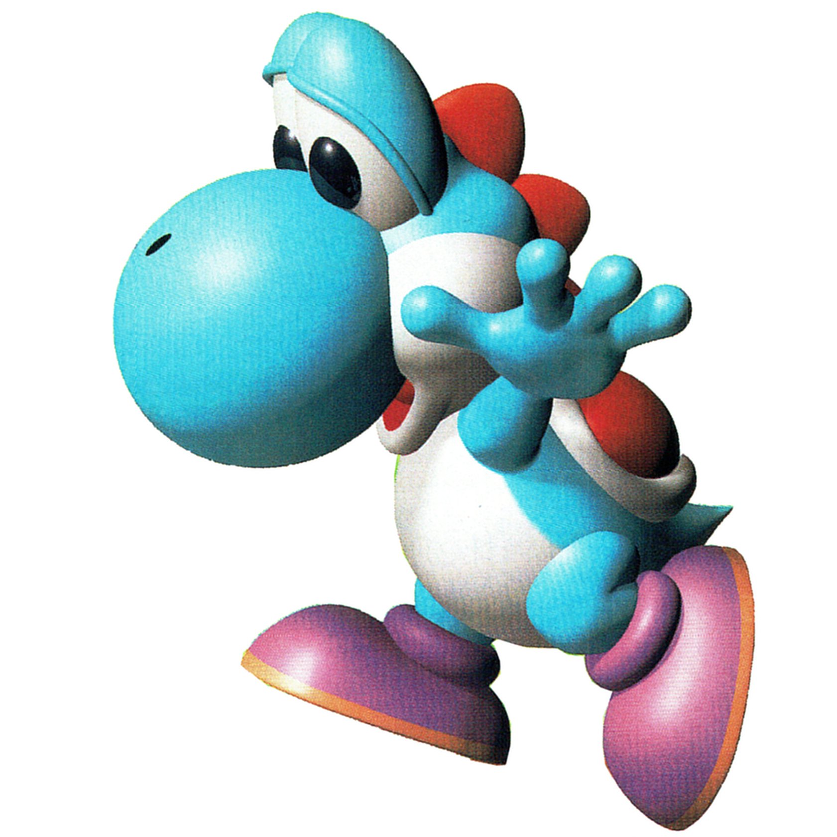 Blue Yoshi Png