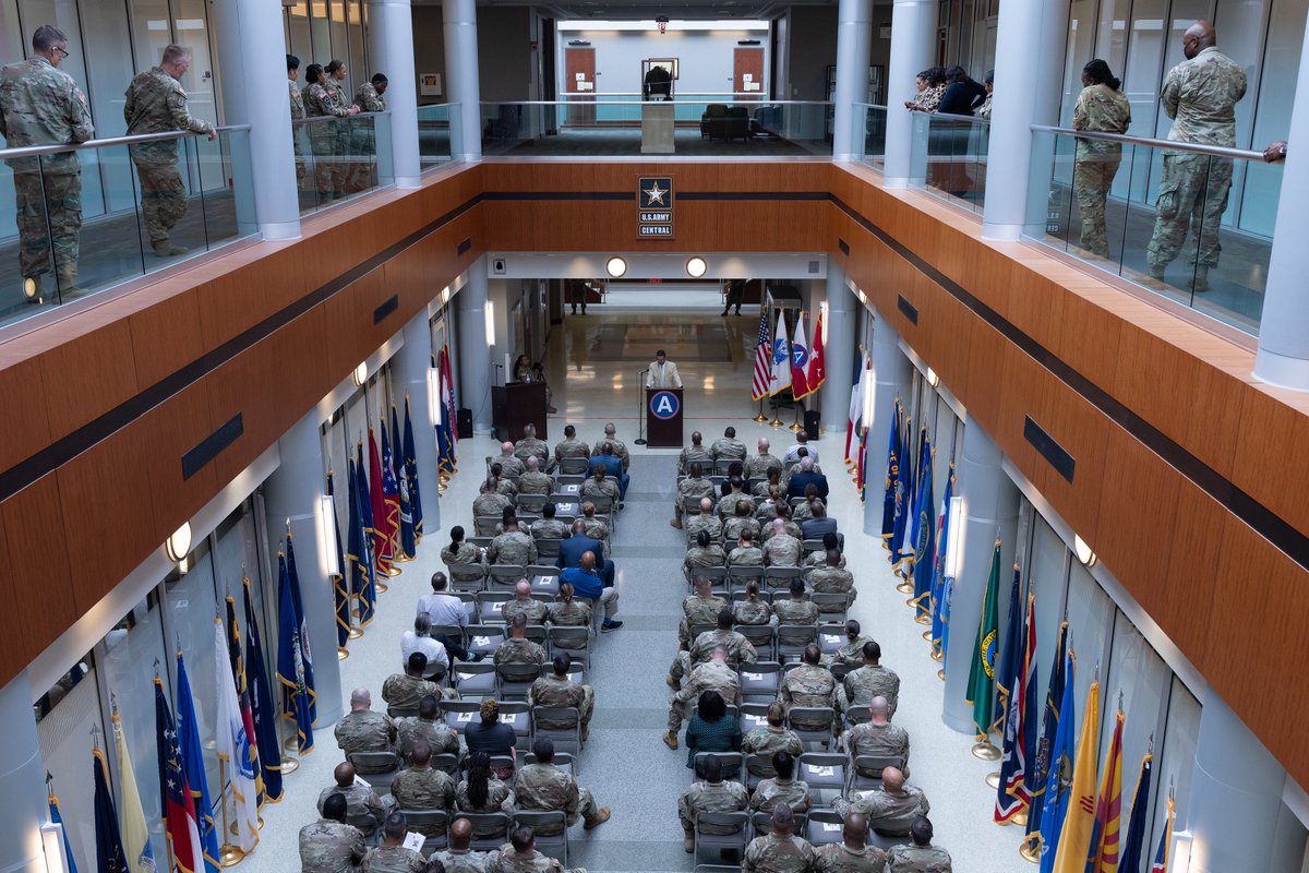 Us Army Central Third Army On Twitter Usarcent Hosted A Black