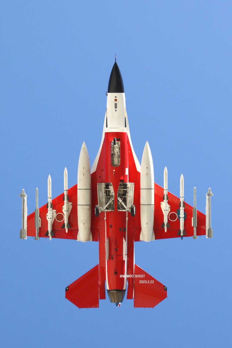 ぷれでたーらっと on Twitter: "RT @Mumbo_Ghost: 2023.2.22 岐阜基地 F-2*101 空対空フル装備"