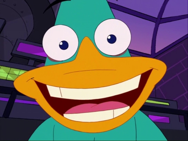 Perry The Platypus Face
