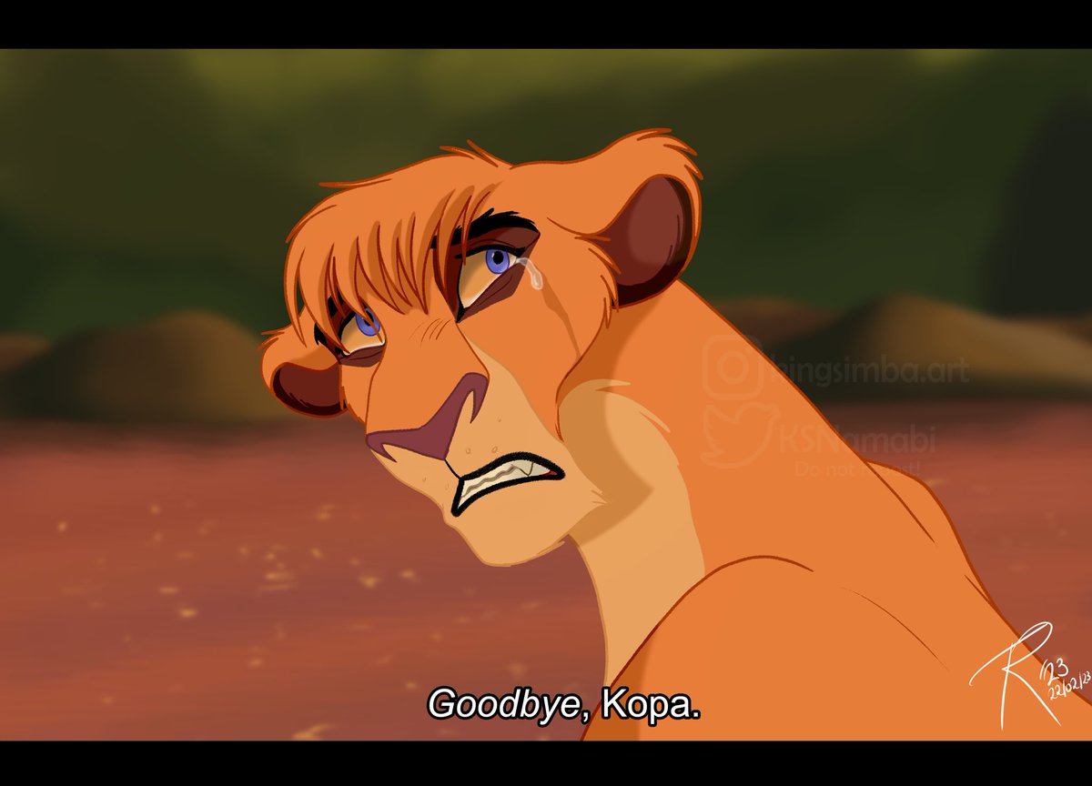 Lion King 2 Vitani And Kopa